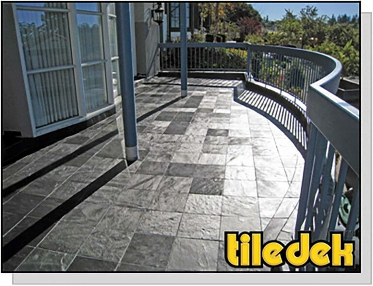Tile Deck Images - Beautiful, Waterproofed Outdoor Tile Decks | Tiledek
