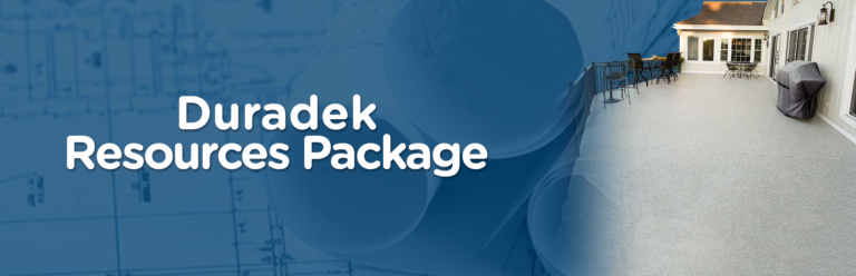 Duradek Resources Package – Duradek